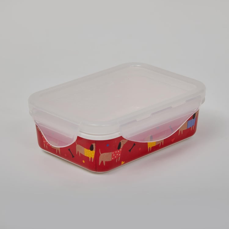 Buy Glee Melamine Cookie Container with Lid - 450ml from Home Centre at ...