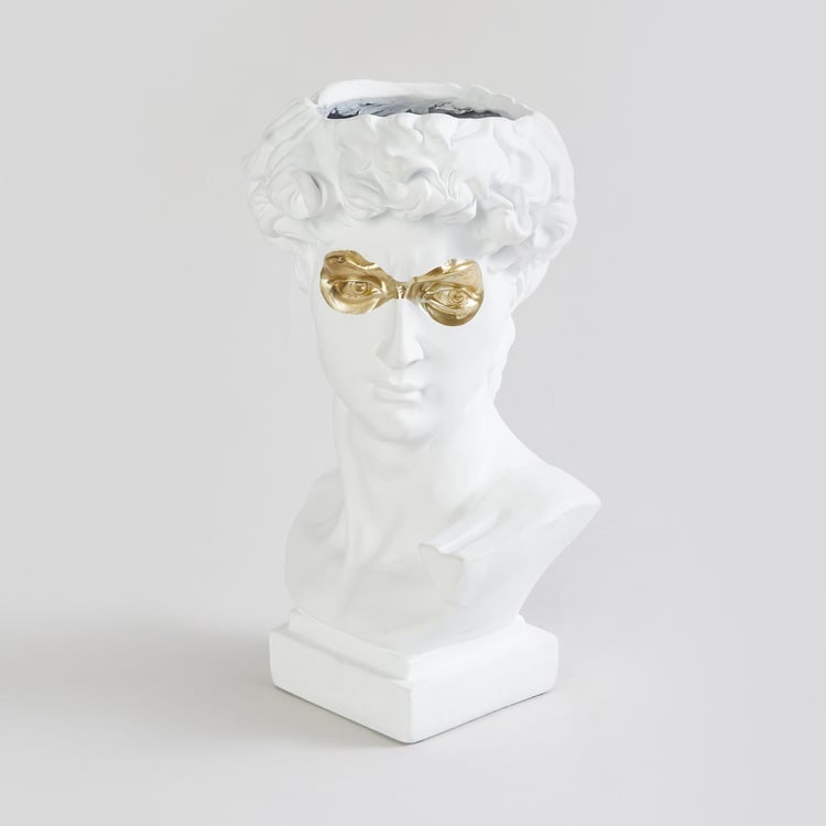 Buy Rivoli Polyresin Roman Bust Vase from Home Centre at just INR 1599.0