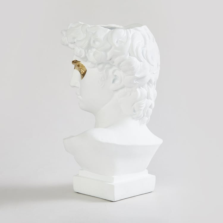 Buy Rivoli Polyresin Roman Bust Vase from Home Centre at just INR 1599.0