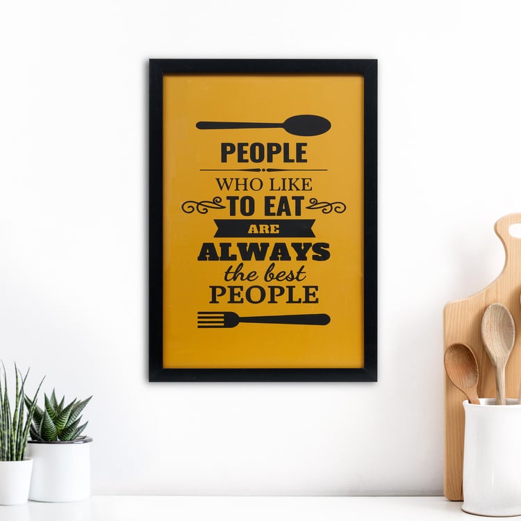 Buy Spectrum Wooden Kitchen Quote Picture Frame - 48x33cm from Home ...