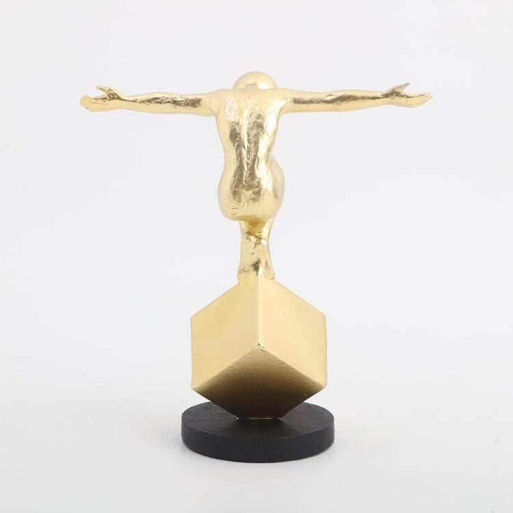 Buy Eternity Vogue Polyresin Human Balancing on Cube Figurine from Home ...