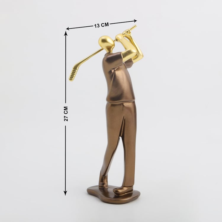 Buy Eternity Vogue Polyresin Golf Player Figurine from Home Centre at ...