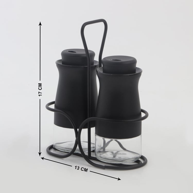 Buy Chef Special Libra Set of 2 Spice Jars with Stand- 120ml from Home ...
