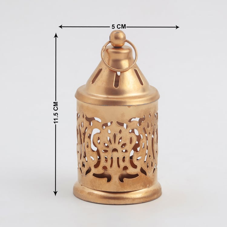 Buy Salsa Metal Hanging Lantern from Home Centre at just INR 139.0