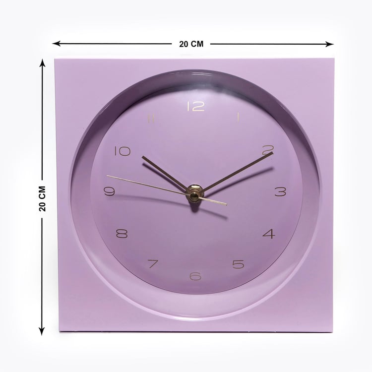 Buy Ambrose Glass Wall Clock - 20cm from Home Centre at just INR 599.0
