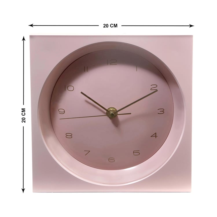 Buy Ambrose Glass Wall Clock - 20cm from Home Centre at just INR 599.0