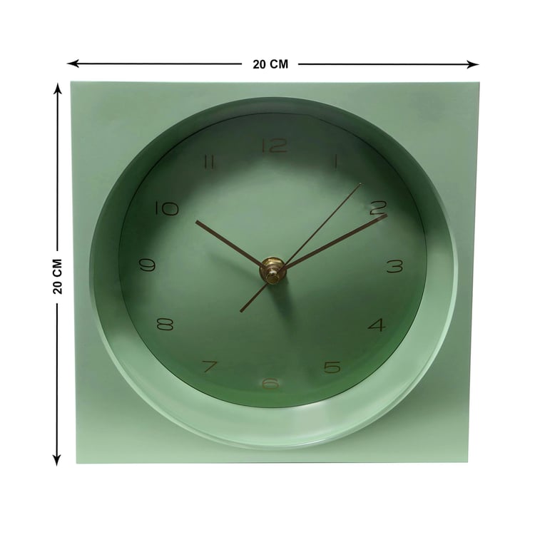 Buy Pacific Ambrose Glass Wall Clock - 20cm from Home Centre at just ...