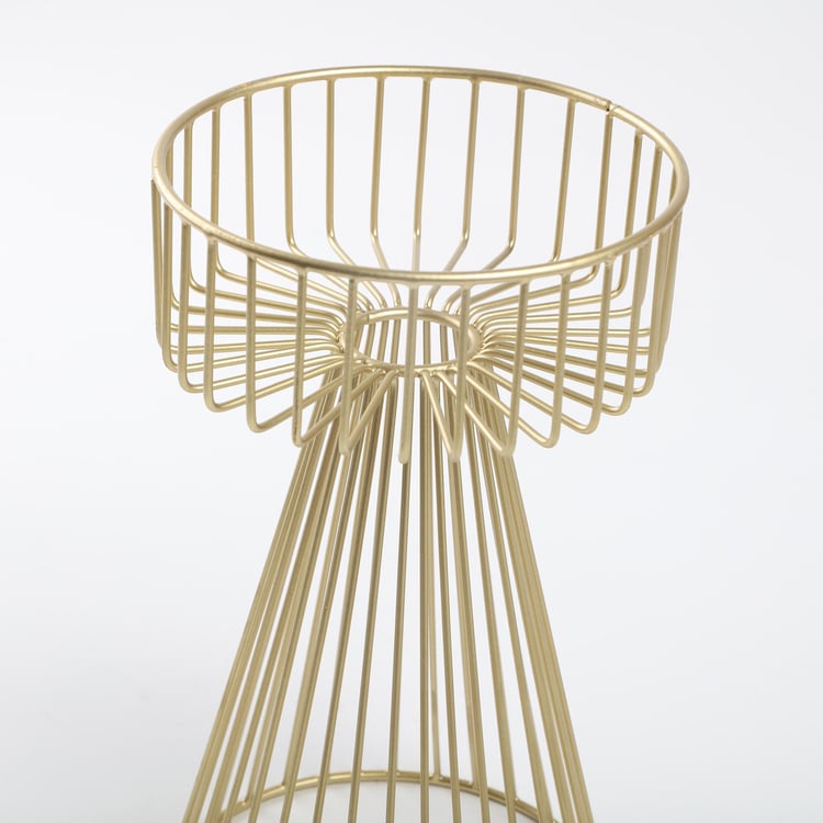 Buy Gloria Metal Conical Planter with Stand from Home Centre at just ...