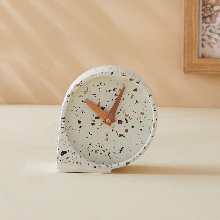 Buy Terra Cement Table Clock - 10cm from Home Centre at just INR 1199.0