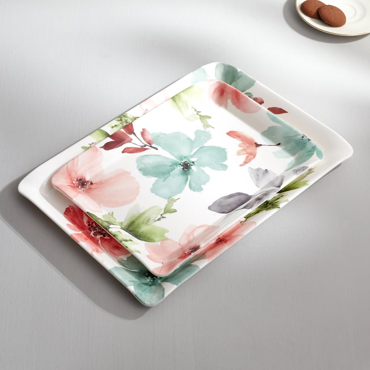 Buy Hello Spring Melamine Canadian Medium Tray - 31x23cm from Home ...