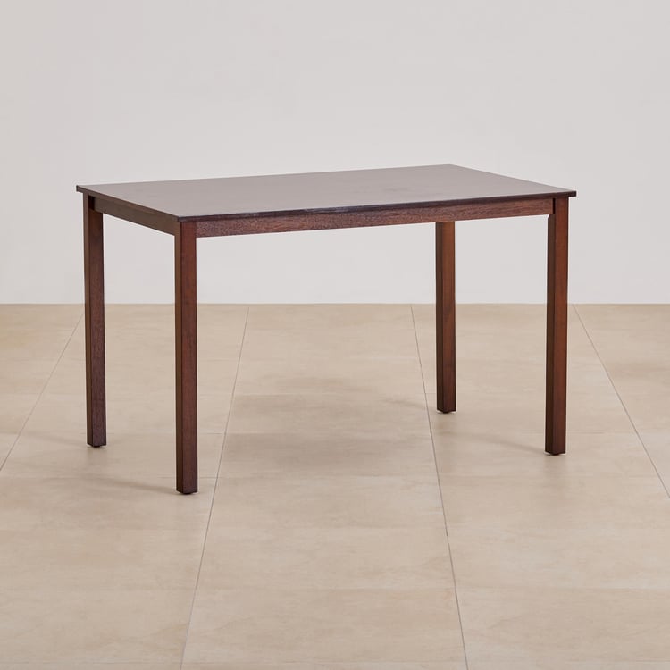 Buy (Refurbished) Cornell 4-Seater Dining Table - Brown from Home Centre at just INR 6663.0