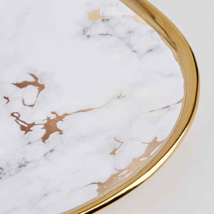 Buy Krater Ceramic Decorative Platter from Home Centre at just INR 1399.0