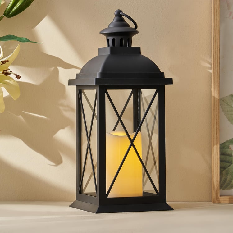 Buy Pegasus Zuric Hanging Lantern with LED Candle from Home Centre at ...
