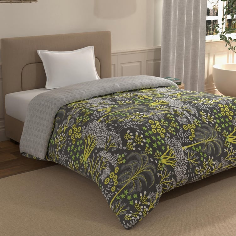Buy PORTICO Morning Glory Cotton Printed Single Comforter from Portico ...