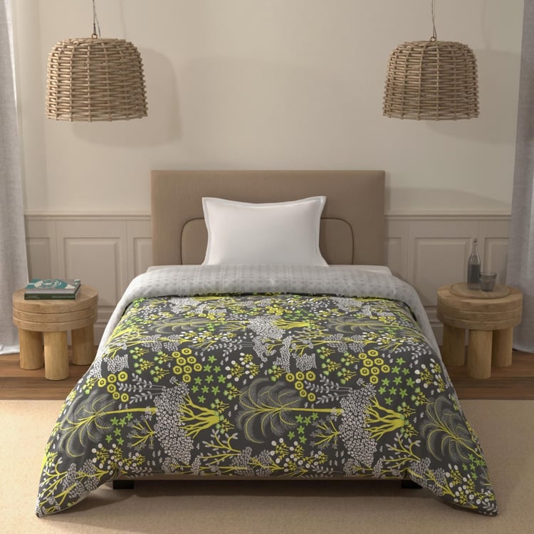 Buy PORTICO Morning Glory Cotton Printed Single Comforter from Portico ...