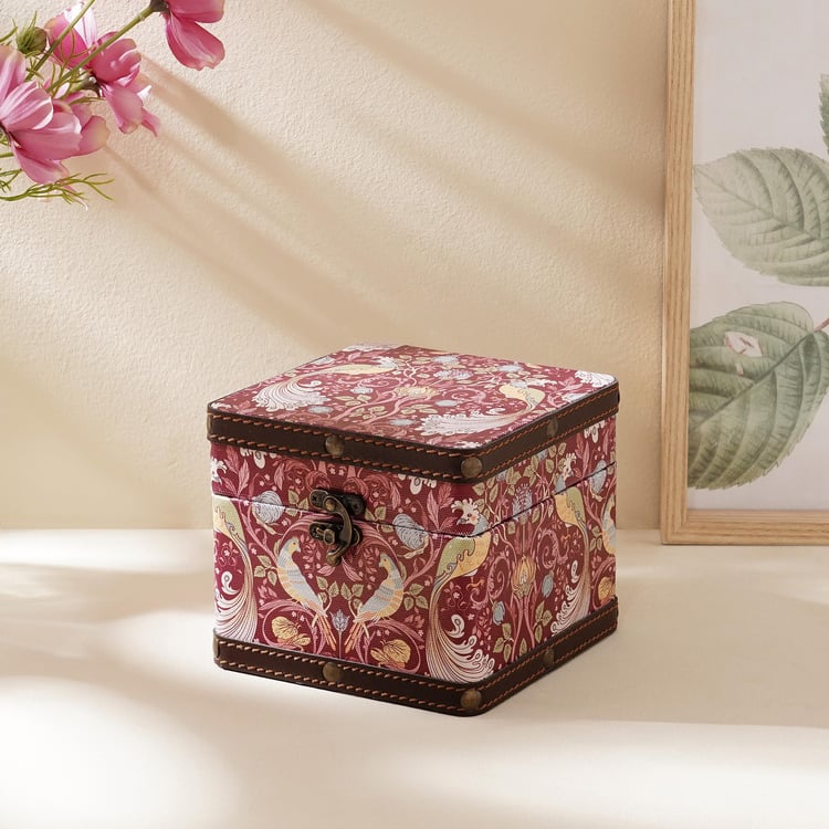 Buy Oxley Uphaar Wooden Printed Storage Gift Box from Home Centre at ...