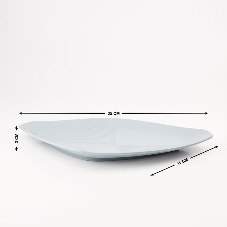 Buy Corsica Silvano Melamine Triangular Platter - 35x21x3cm from ...