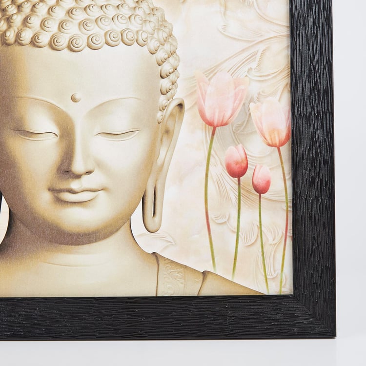 Buy Aura Refresh Wooden Buddha Picture Frame - 34x34cm from Home Centre ...