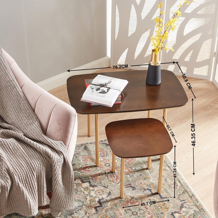 Buy Acorn 2-Piece Nesting Table from Home Centre at just INR 27495.0