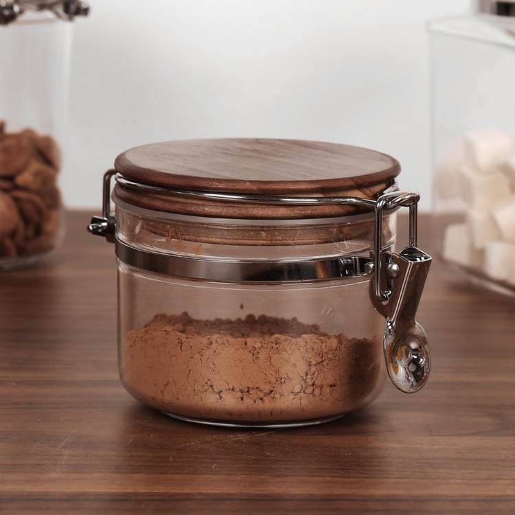Buy Palestine Solid Jars - Acrylic/Wood -450ml -Canister 13.5 cm L x 13 ...