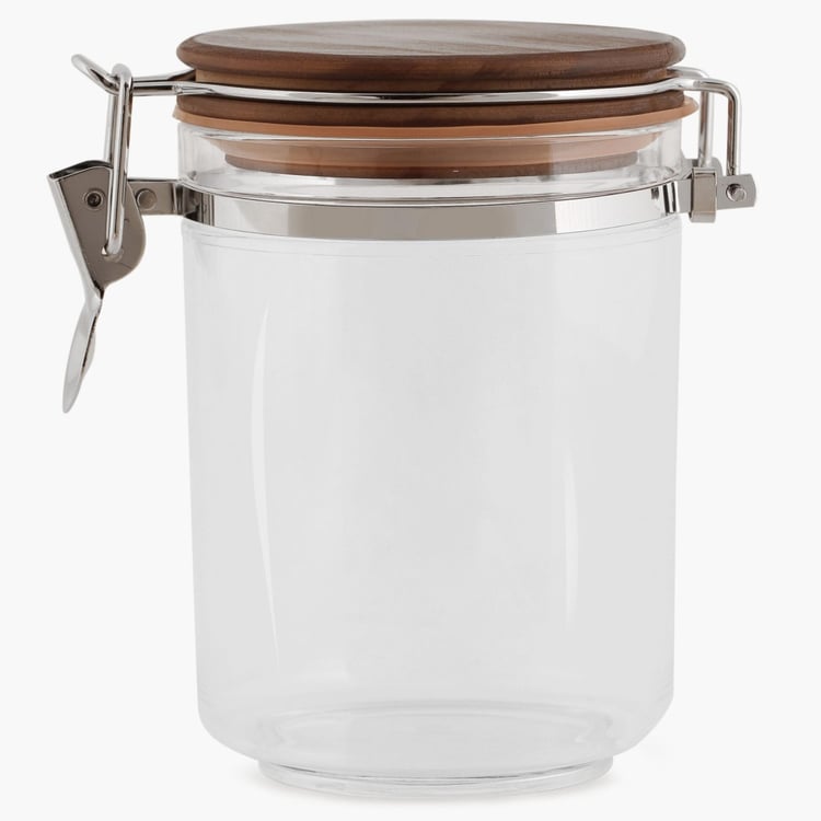 Buy Palestine Solid Jars - Acrylic/Wood -800ml -Canister 13 cm L x 13 ...