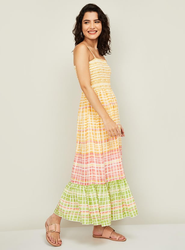 Buy GLOBAL DESI Women Printed Midi Dress from Global Desi at just INR ...