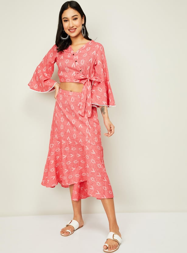Buy Global Desi Women Printed Co Ord Set From Global Desi At Just Inr