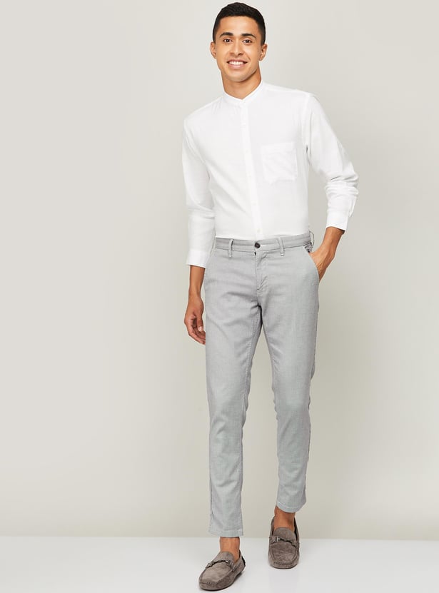 Buy CODE Solid Regular Fit Shirt from CODE at just INR 1499.0