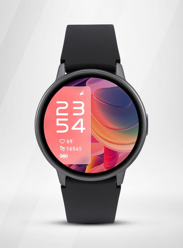 Buy FASTRACK Unisex Reflex Play Silicone Strap Smart Watch - 38074AP01 ...