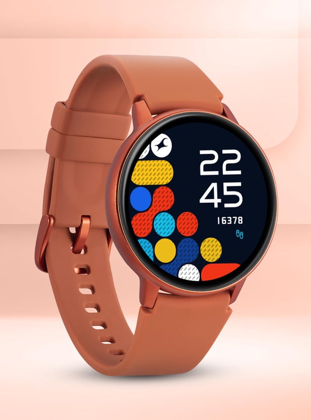 Buy FASTRACK Reflex Play Women Solid Smart Watch With Silicone Strap ...