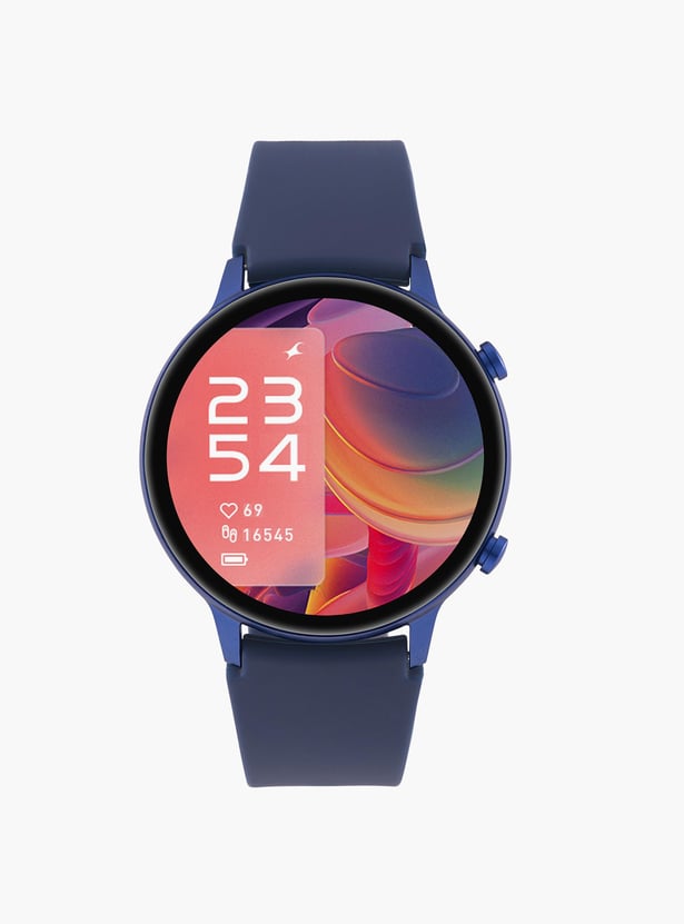 Buy FASTRACK Women Solid Digital Smartwatch with Silicone Strap ...