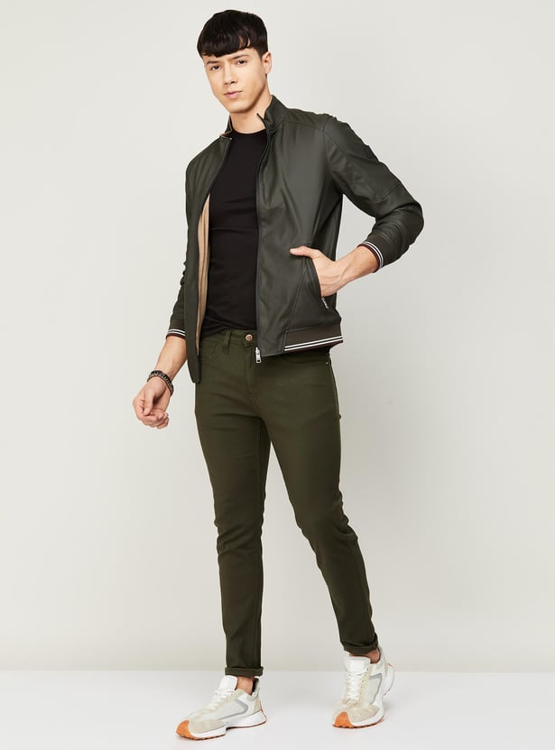 Buy ARROW SPORTS Solid Zip Closure Reversible Jacket from Arrow Sport ...