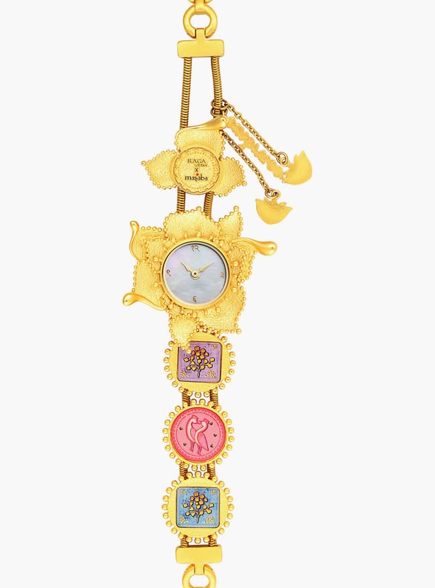Buy TITAN Raga x Masaba Gupta Women Watch with Brass and Steel Strap ...