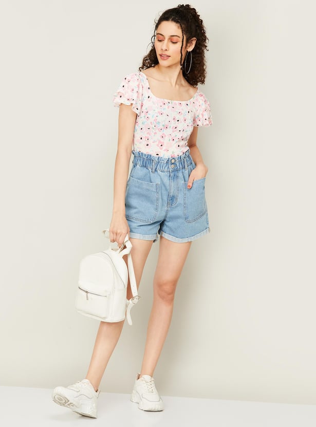 Buy GINGER Women Floral Printed Top from Ginger at just INR 1199.0
