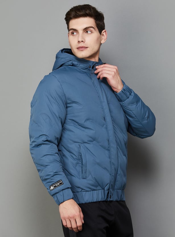 Buy KAPPA Men Solid Padded Jacket from Kappa at just INR 5999.0
