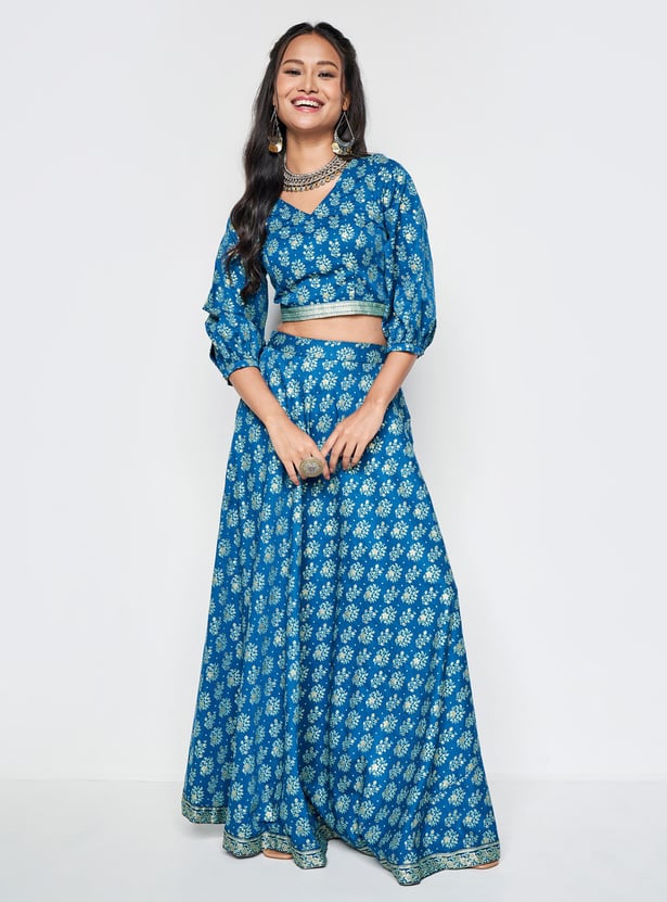 Buy GLOBAL DESI Women Floral Print Co-Ord Set from Global Desi at just ...