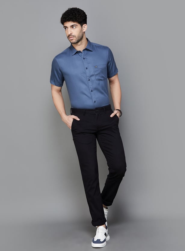 Buy ARROW SPORT Men Solid Regular Fit Formal Shirt from Arrow Sport at ...