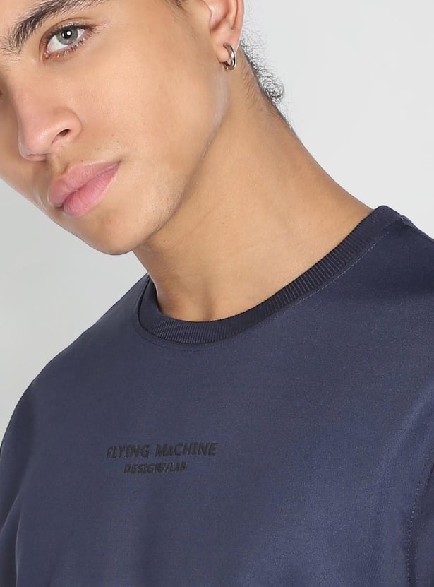 Buy FLYING MACHINE Men Solid Regular Fit Sweatshirt from Flying Machine ...