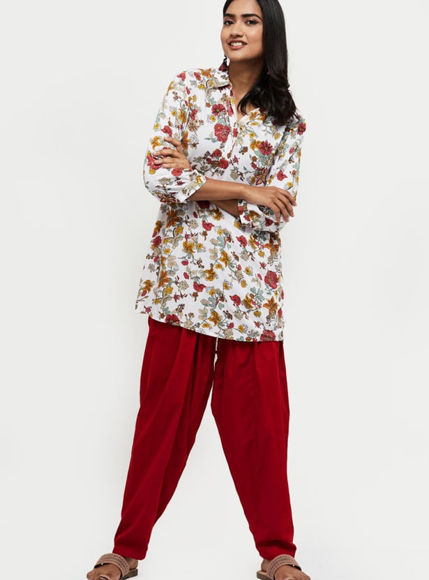 Buy Women Solid Salwar Pants Online At Just Rs 4990 1000010359693 Max Fashion