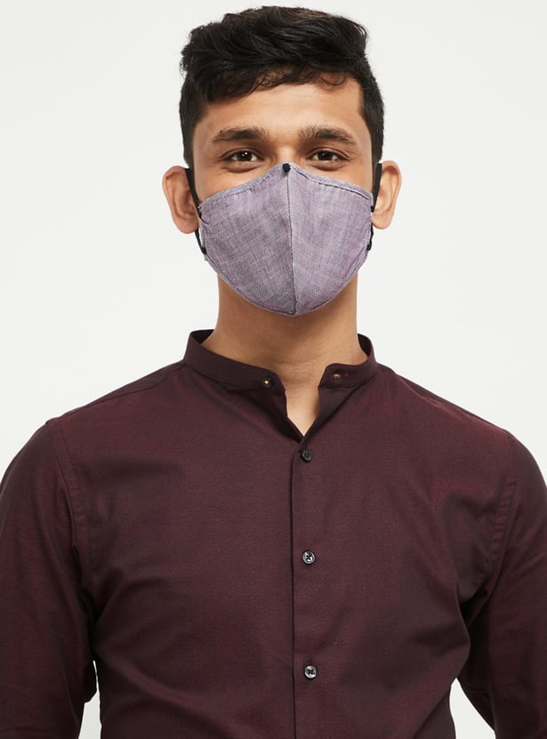 Buy Men Textured Face Mask- Set of 3 Online at just Rs. 249.0 ...
