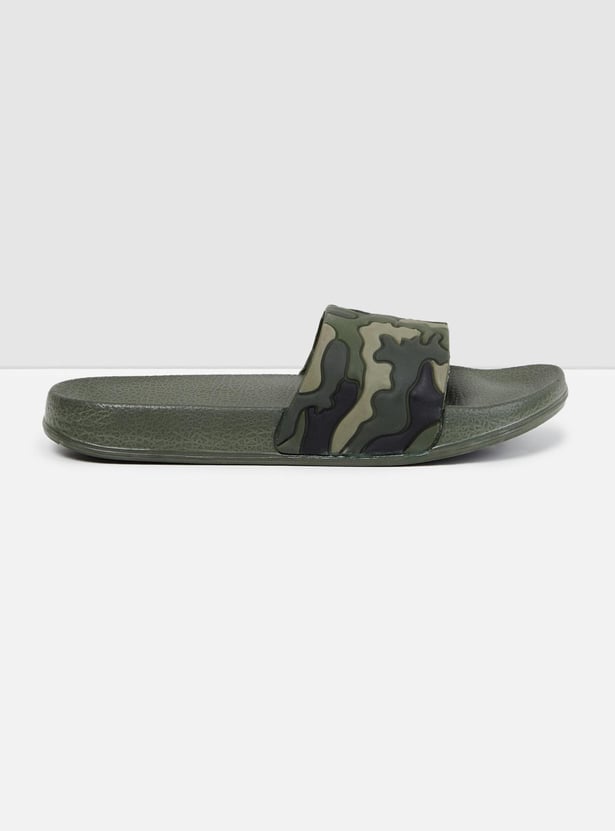 Buy Boys Camouflage Printed Sliders Online at just Rs. 499.0 ...