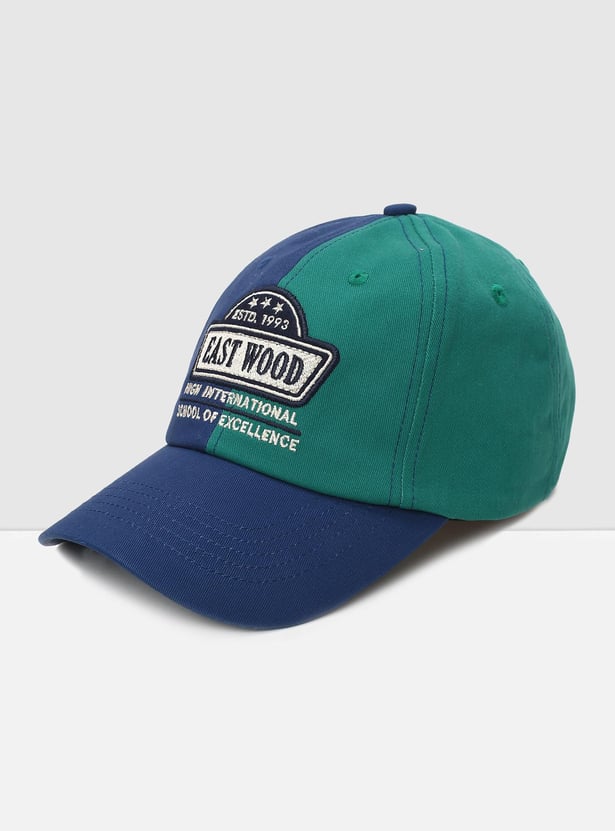Buy Men Embroidered Adjustable Strap Cap Online at just Rs. 499.0 ...