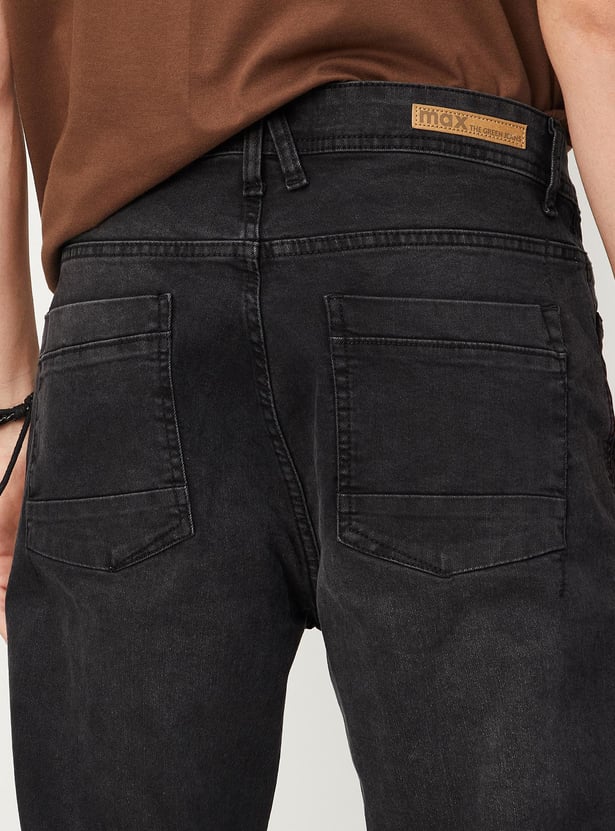 Buy Men Washed Carrot Fit Jeans Online at just Rs. 1399.0 ...