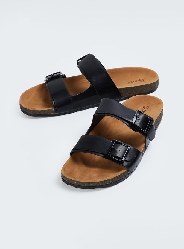 Buy Men Double Strap Sliders Online at just Rs. 999.0 - 1000012421105 ...