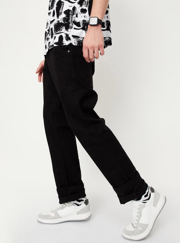 Buy Men Slim Fit Solid Jeans Online at just Rs. 999.0 - 1000012571432 ...