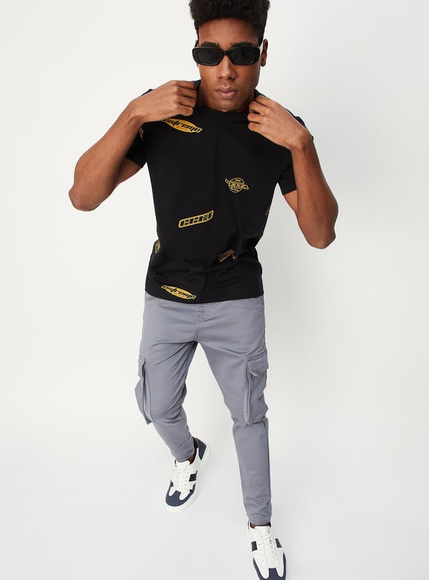 Buy Men Slim Fit Graphic T-shirt Online at just Rs. 499.0 ...