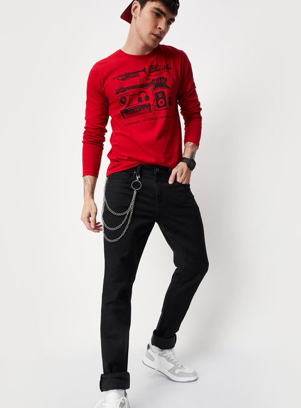 Buy Men Slim Fit Solid Jeans Online at just Rs. 1499.0 - 1000012615974 ...