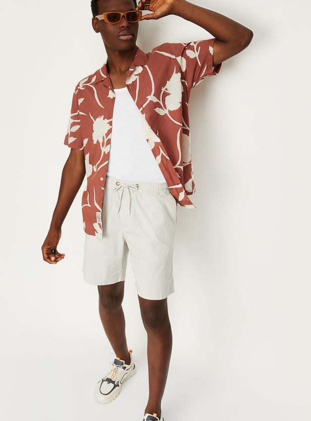 Buy Men Printed Resort Collar Shirt Online at just Rs. 899.0 ...