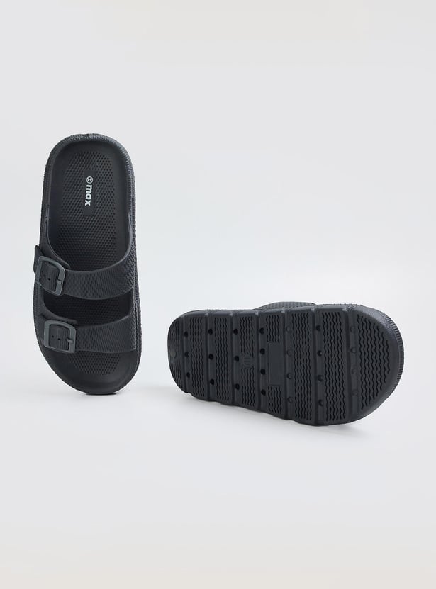Buy Men Double Strap Sliders Online at just Rs. 399.0 - 1000012808693 ...