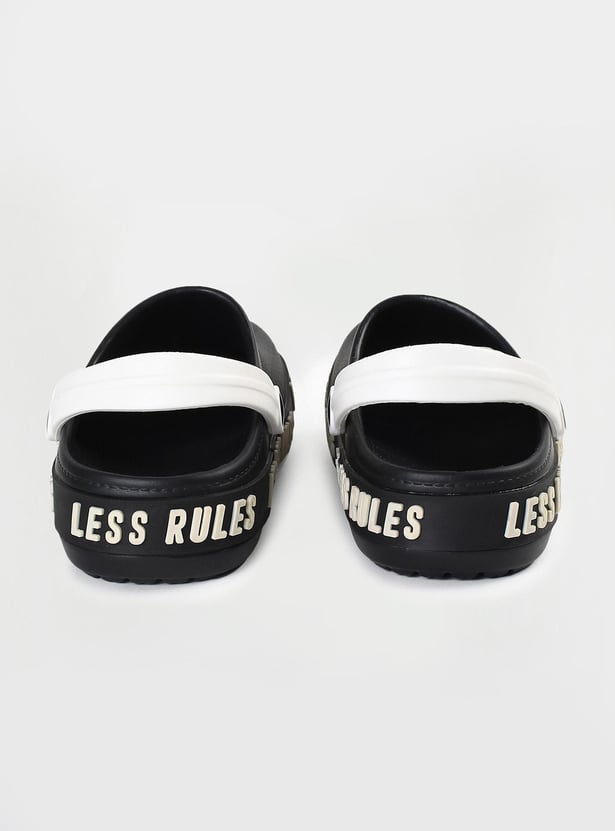 Buy Boys Ankle Strap Clogs with Decorative Foxing Online at just Rs ...